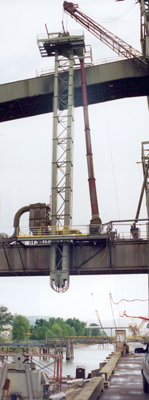 Barge Unloading Leg, Portland, Ore. | Industrial Expertise